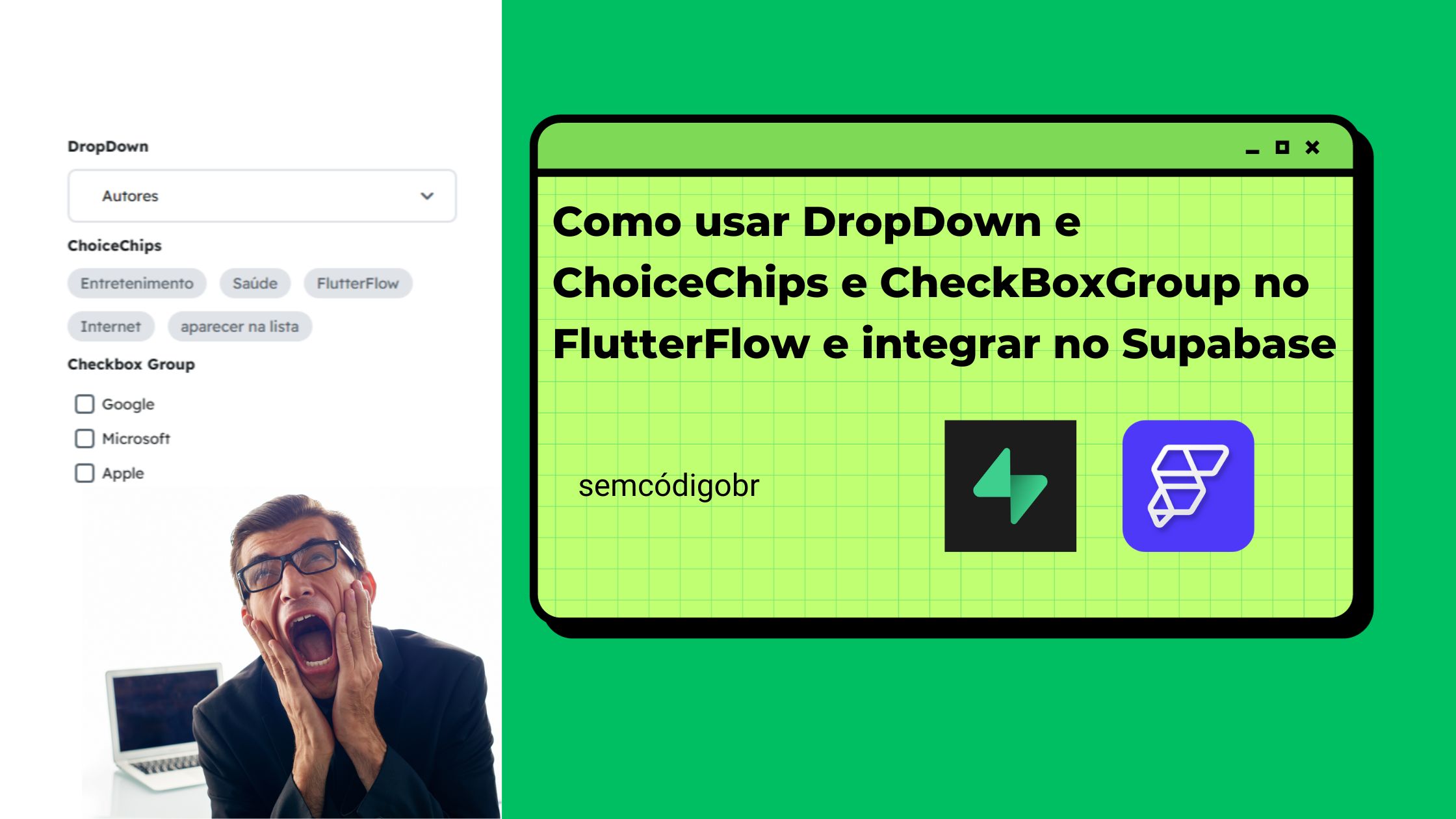 Como Usar Dropdown Choicechips E Checkboxgroup No Flutterflow E Integrar No Supabase Semcodigobr